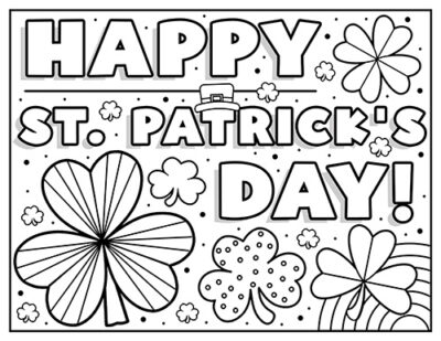 March Coloring Pages (Free Printables) - Superstar Worksheets