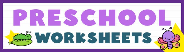Preschool Worksheets - Superstar Worksheets