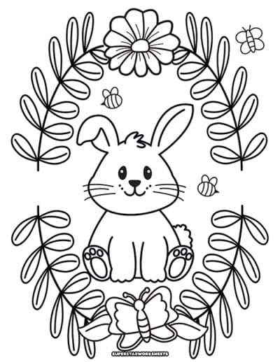 Spring Coloring Pages (Free Printables) - Superstar Worksheets