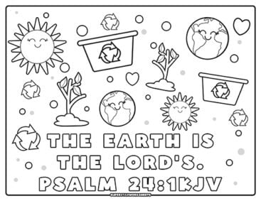 Bible Verse Coloring Pages (Free Printables) - Superstar Worksheets