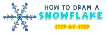 How to Draw a Snowflake (Free Printables) - Superstar Worksheets