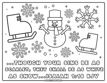 Bible Verse Coloring Pages (Free Printables) - Superstar Worksheets