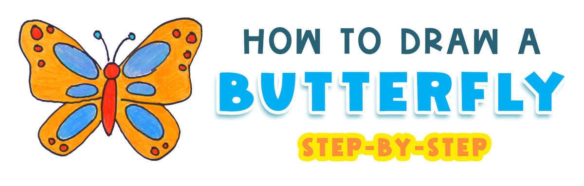 How to Draw a Butterfly - Superstar Worksheets