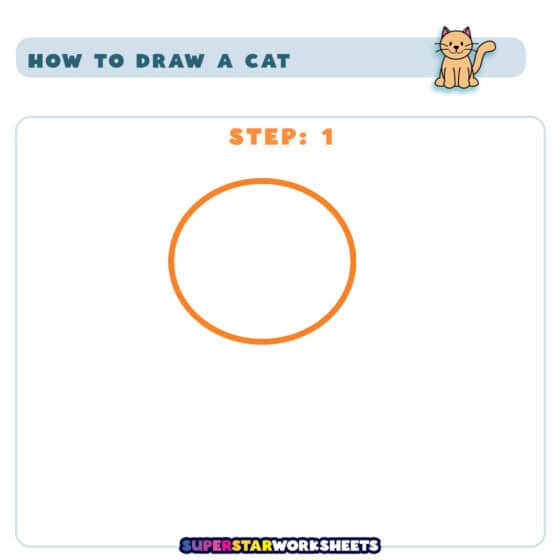 How to Draw a Cat (Free Printables) - Superstar Worksheets