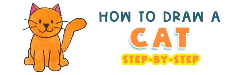 How to Draw a Cat (Free Printables) - Superstar Worksheets