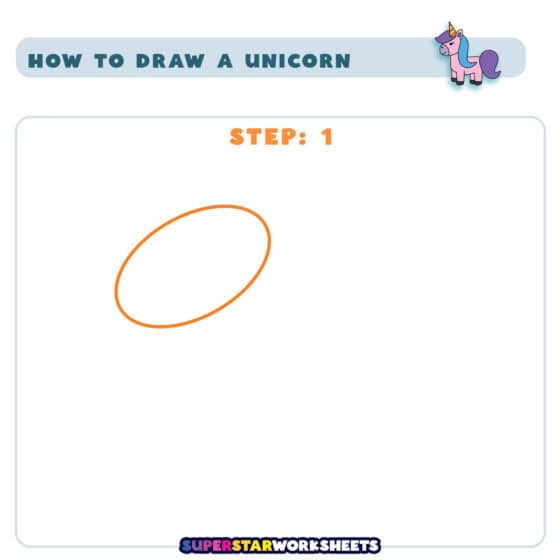 How to Draw a Unicorn (Free Printables) - Superstar Worksheets