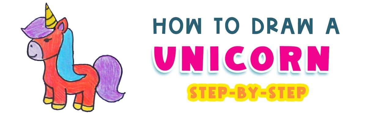 How to Draw a Unicorn (Free Printables) - Superstar Worksheets