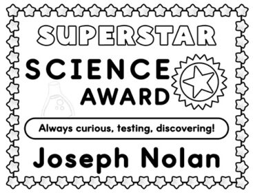 Superstar Awards (Free Printables) - Superstar Worksheets
