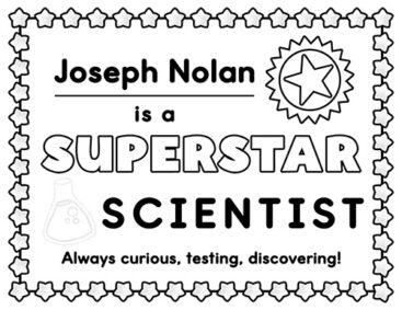 Superstar Awards (Free Printables) - Superstar Worksheets