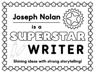 Superstar Awards (Free Printables) - Superstar Worksheets