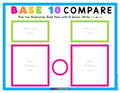 Base 10 Worksheets (Free Printables) - Superstar Worksheets