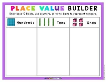 Base 10 Worksheets - Superstar Worksheets