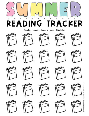 Summer Reading Log (Free Printables) - Superstar Worksheets