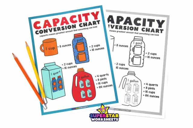Gallon Man (Free Printables) - Superstar Worksheets
