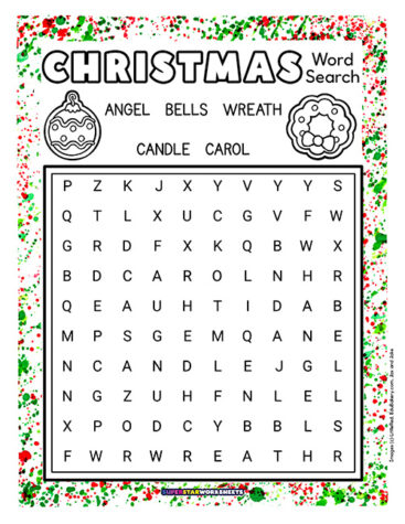 Christmas Word Search - Superstar Worksheets