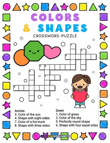 Easy Crossword Puzzles (Free Printables) - Superstar Worksheets
