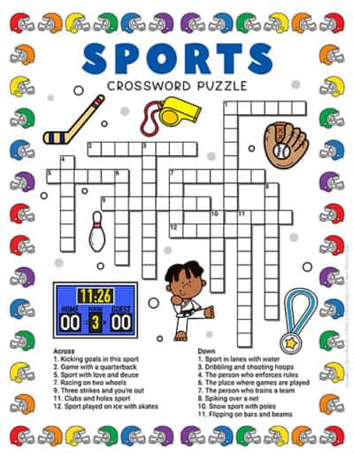 Easy Crossword Puzzles (Free Printables) - Superstar Worksheets