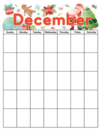Editable Calendar (Free Printables) - Superstar Worksheets