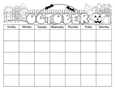 Editable Calendar (Free Printables) - Superstar Worksheets