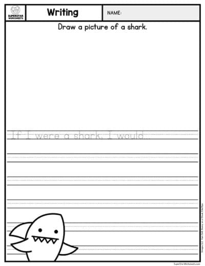 Shark Week Printables (Free Printables) - Superstar Worksheets