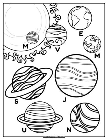 Sun Coloring Pages (Free Printables) - Superstar Worksheets